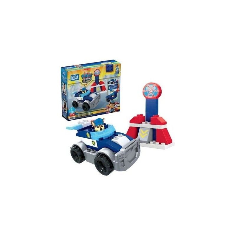 Paw Patrol Mattel Mega Bloks Chase's City Police Cruiser